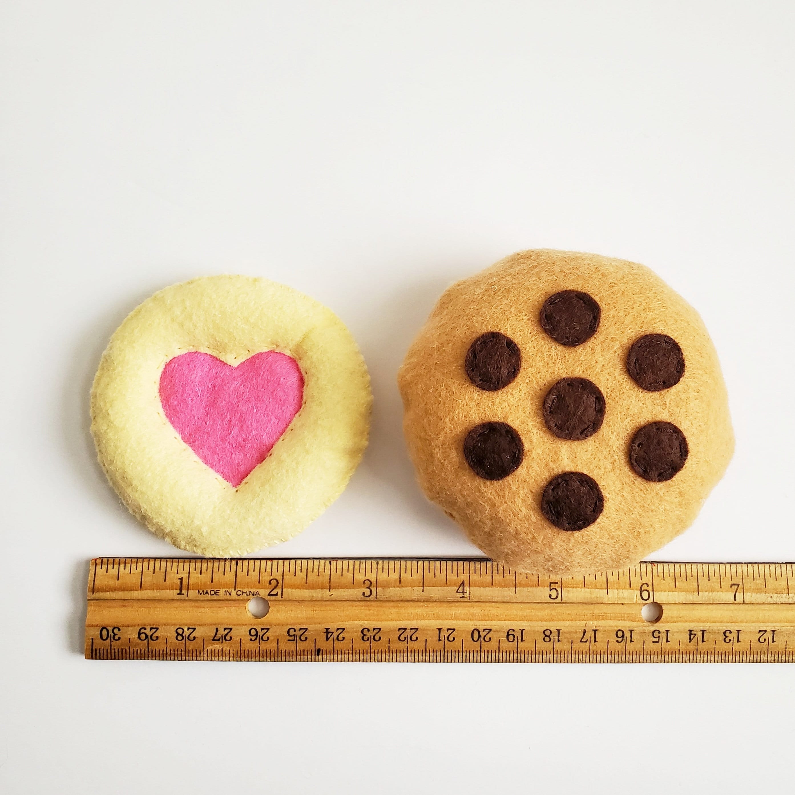 Pink and Chocolate Felt Food Assorted Dessert Bundle, Set of 6 - Etsy