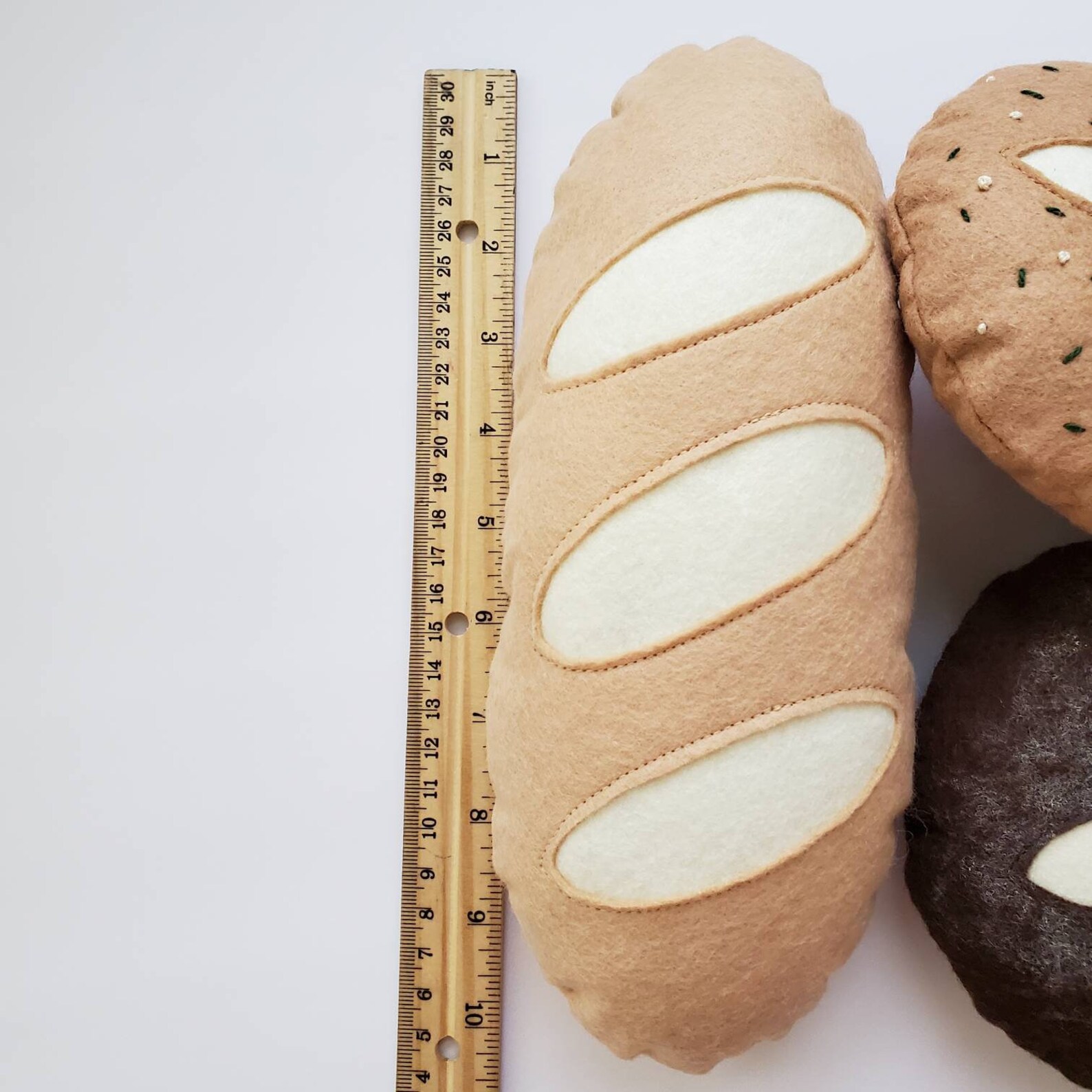 Artisan Bread Felt Food Set of 3 | Etsy