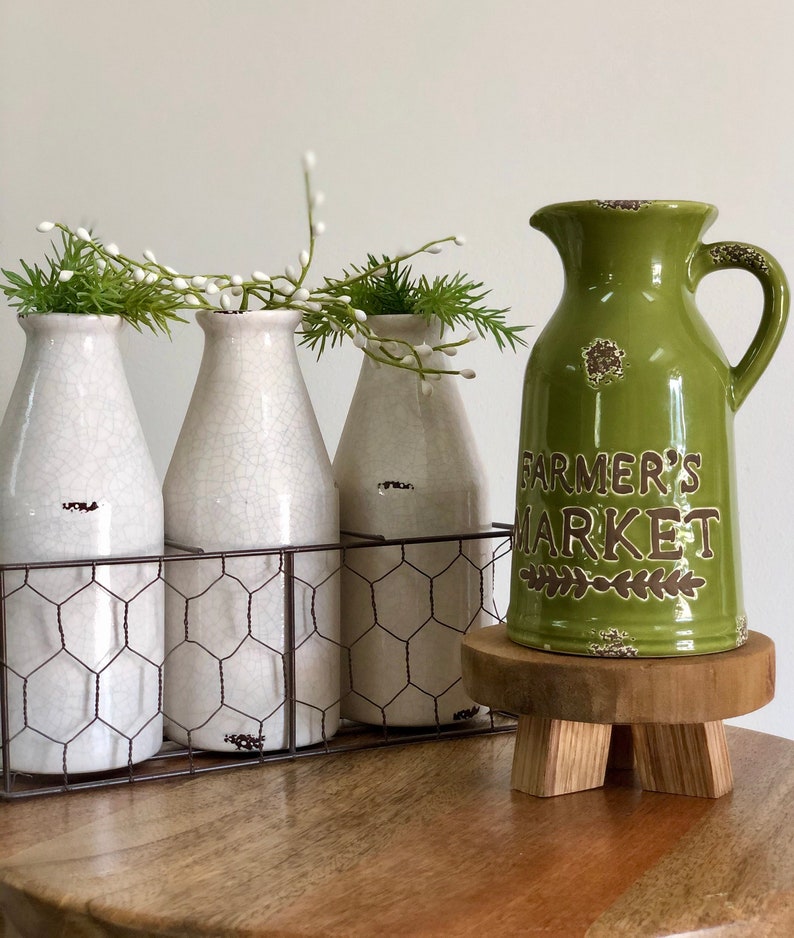 Small Wood Riser / Wood Tray / Kitchen Riser / Rustic Tray / - Etsy