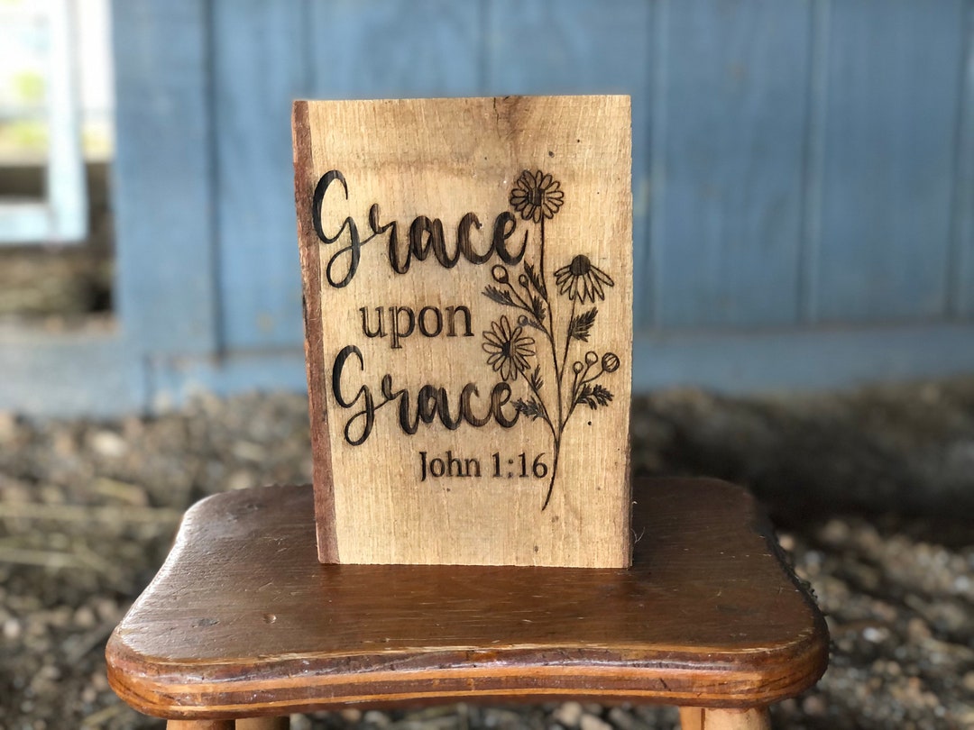 Rustic Barn Wood Signs/farmhouse Scripture Signs - Etsy