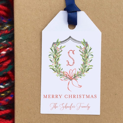 Christmas Gift Tags Personalized Personalized Holiday Gift - Etsy