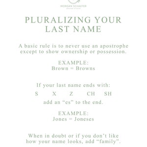 Personalized Christmas Gift Tags Bow Ribbon Monogram Holiday Gift Tag ...