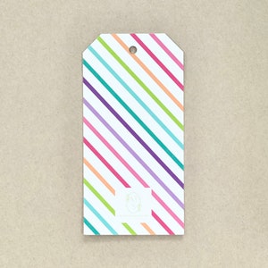 Colorful Gift Tag a Gift From Rainbow Personalized General Gift Giving ...