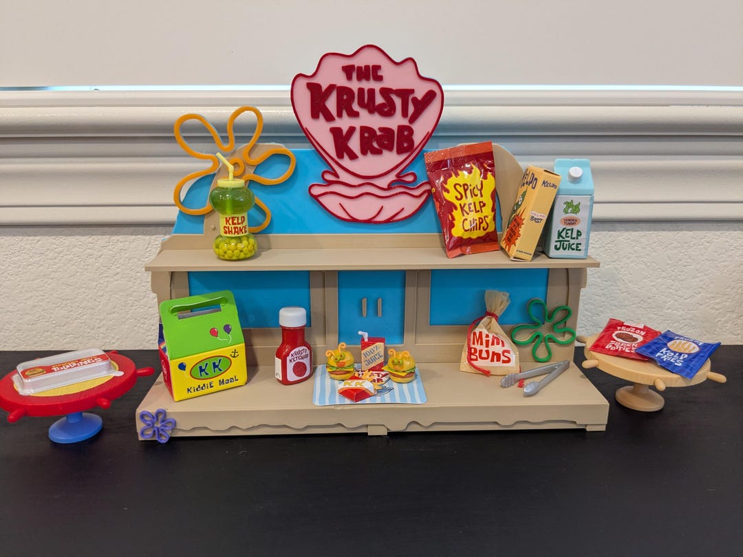 Krusty Krab Spongebob Display Shelf for Miniverse Make It Mini ...