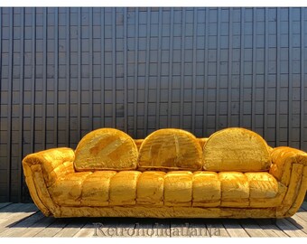 Velvet sofa | Etsy