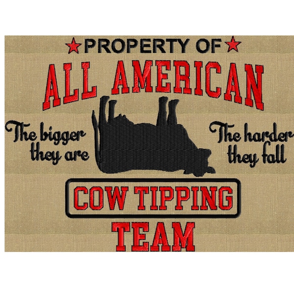 Cow Tipping - Etsy