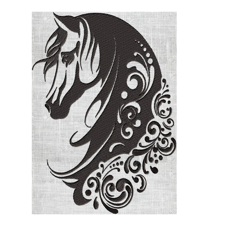 Horse Embroidery Files - Etsy
