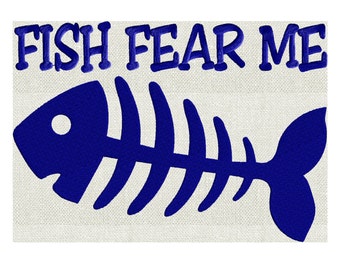 Fish fear me | Etsy