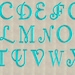 Extra Large 4 Inch Tall Royce Monogram Font Embroidery File 26 Letters ...