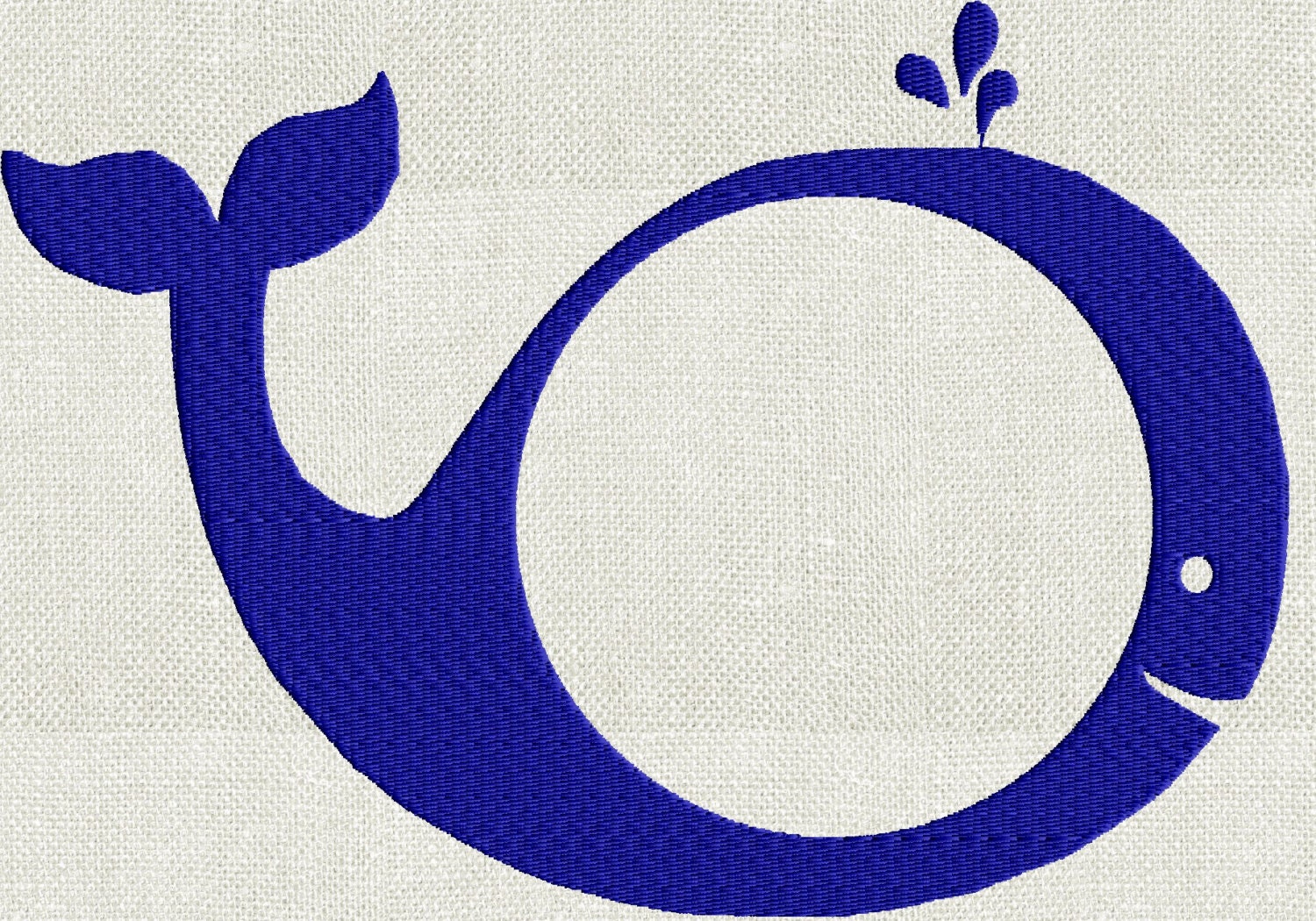 Whale Frame Design EMBROIDERY DESIGN FILE Instant Download - Etsy