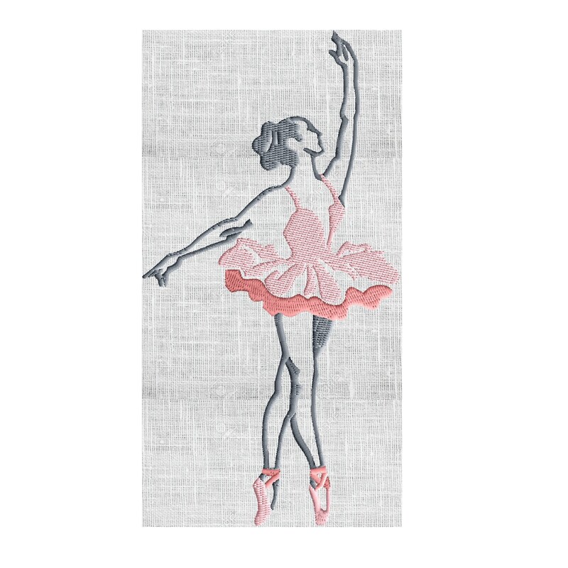 Ballerina Applique - Etsy UK