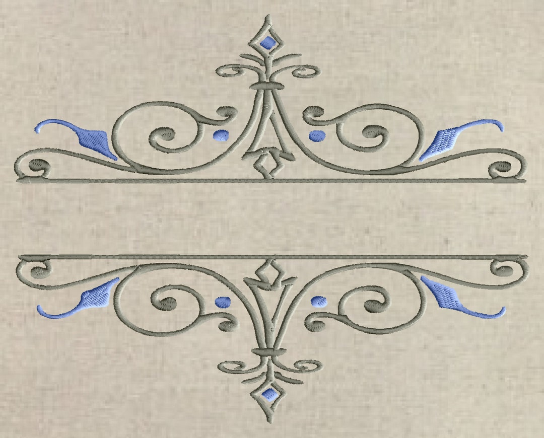 Font Frame Monogram Embroidery Design Font Not Included EMBROIDERY ...