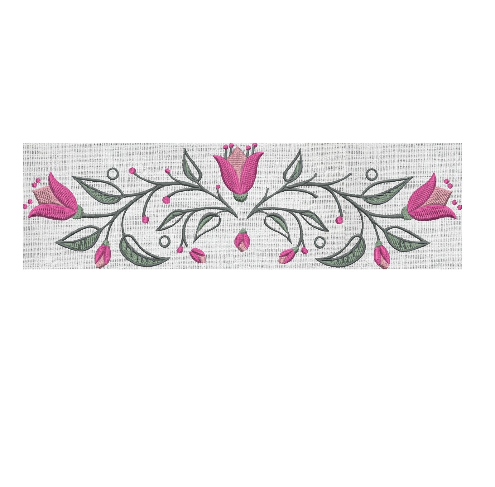 Dutch Floral Embroidery Design EMBROIDERY DESIGN FILE | Etsy