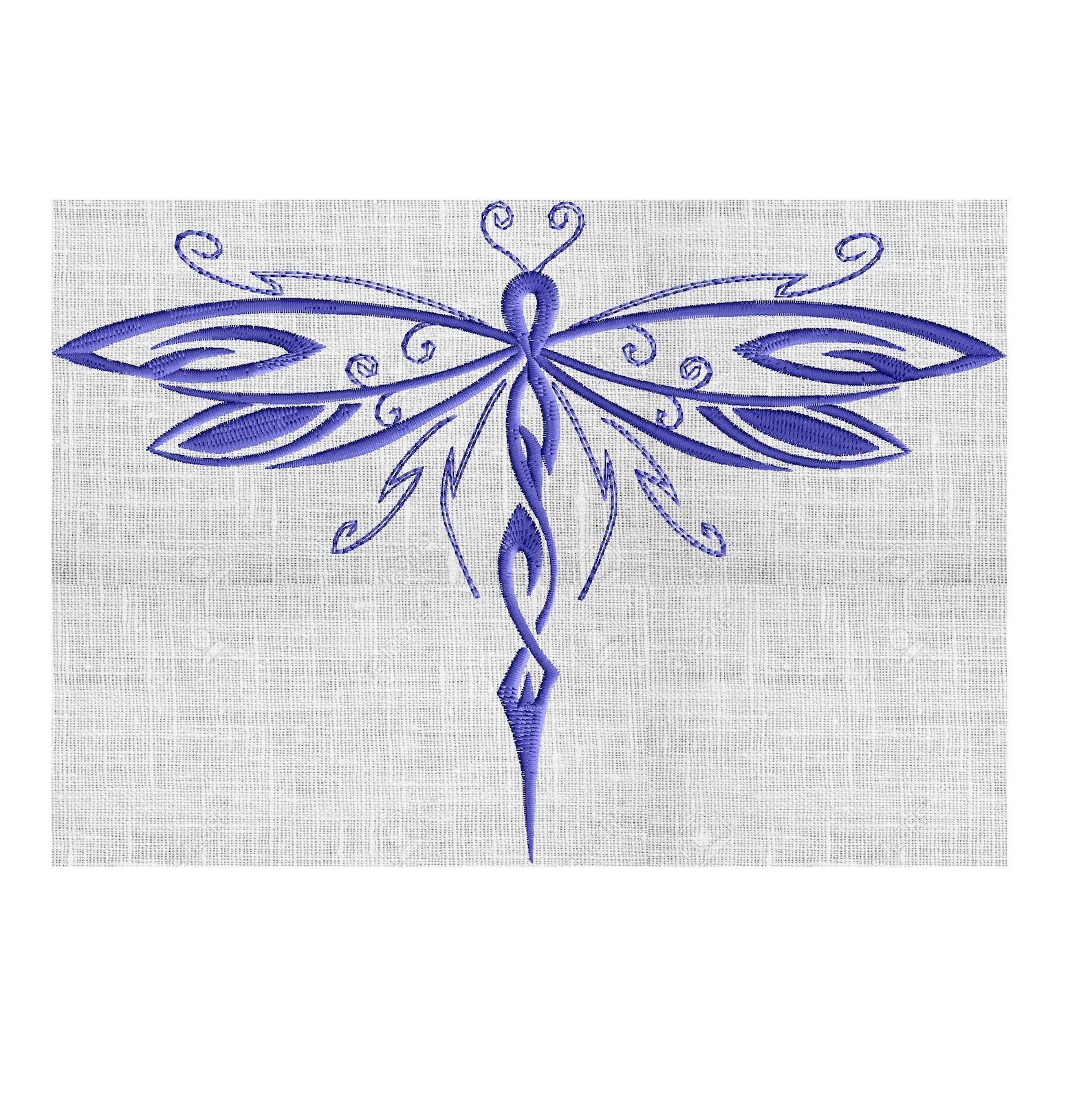 Dragonfly Design Dragon Fly EMBROIDERY DESIGN FILE - Etsy