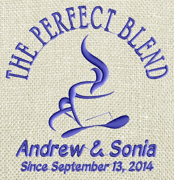 The Perfect Blend Font Frame Monogram Font Not Included | Etsy
