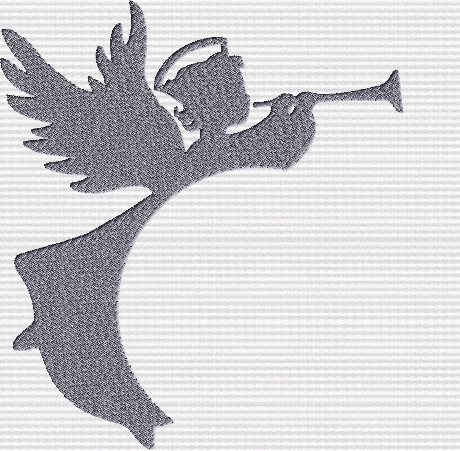 Christmas Angel With Trumpet Font Frame Monogram font Not - Etsy Christmas Angel With Trumpet Font Frame Monogram font Not - Etsy