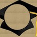 Graduation Cap Hat Frame Monogram Design -font Not Included ...