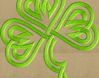 Shamrock Embroidery Design - Etsy