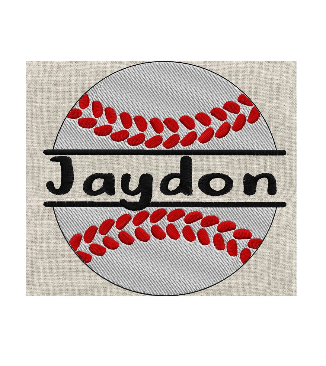 Baseball Frame Monogram Design -font Not Included - EMBROIDERY DESIGN ...