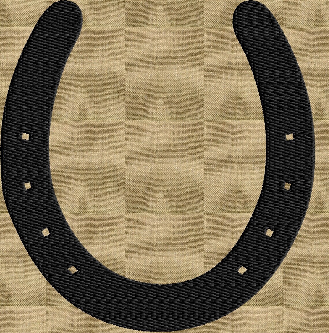 Horseshoe Font Frame Monogram Design font Not Included - Etsy