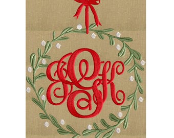 Mistletoe Embroidery File - Etsy