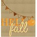 Hello Fall - EMBROIDERY DESIGN FILE- Instant Download - Exp Jef Vp3 Pes ...