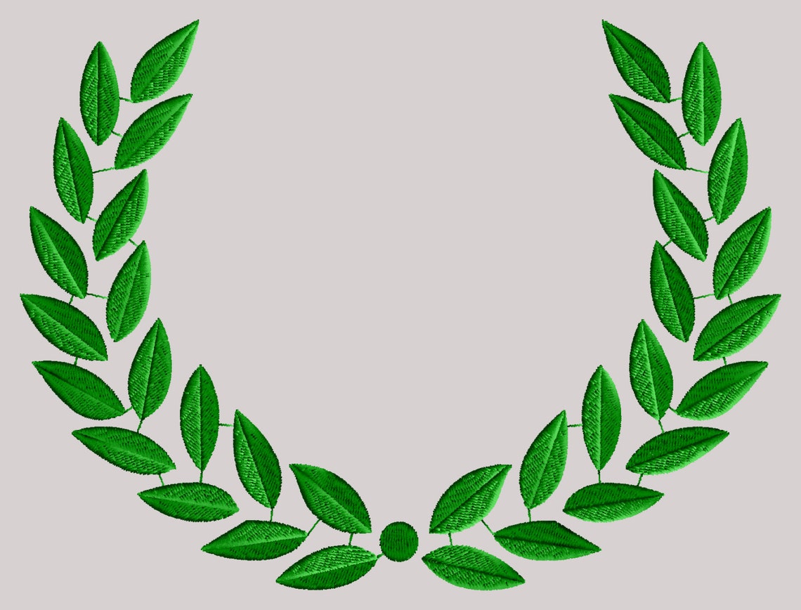 Font Frame Laurel Wreath Design Welcome Font Not Included - Etsy