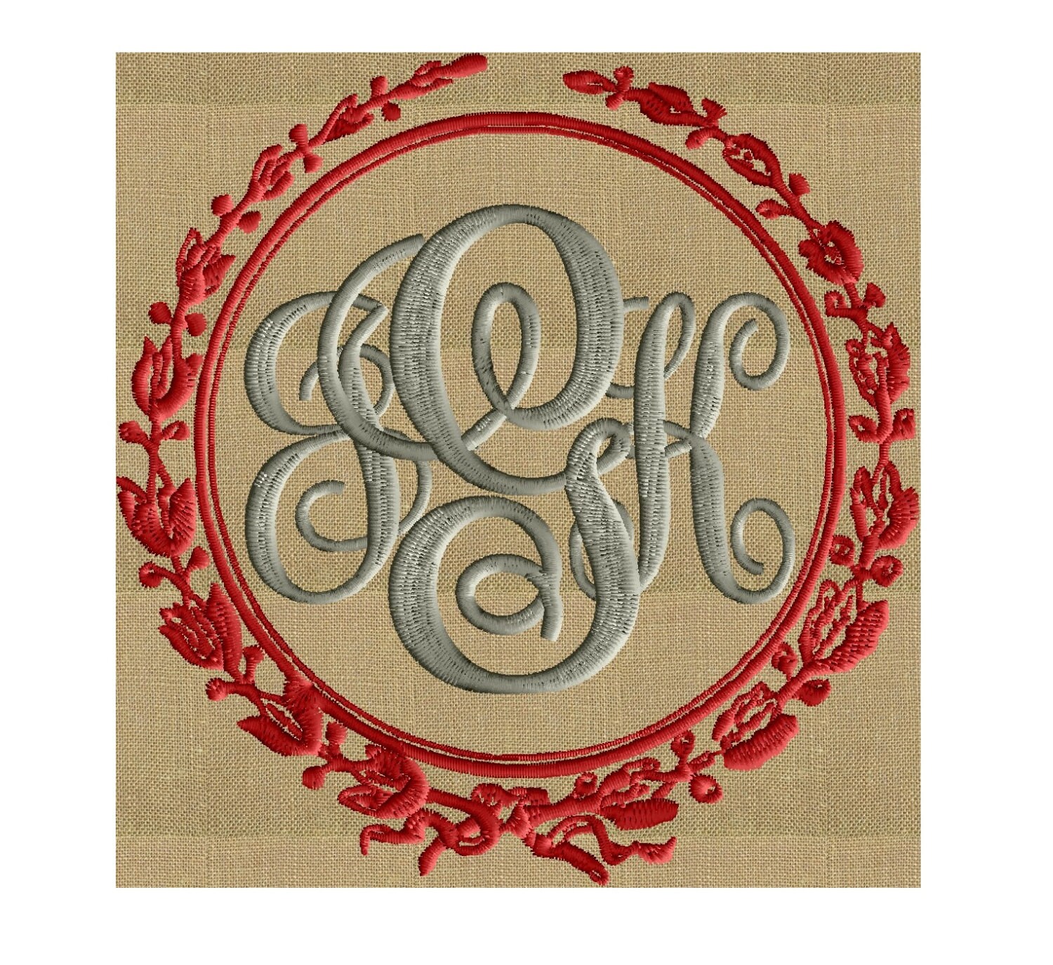 Victorianna Frame Design - EMBROIDERY DESIGN FILE - Instant Download ...