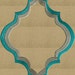 Moroccan Quatrefoil Font Frame Monogram Embroidery Design - Font Not ...