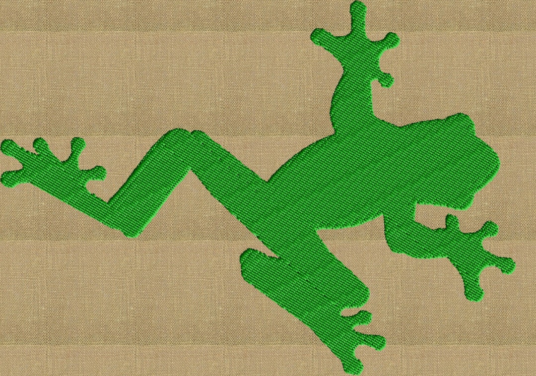 Toad Tree Frog - Embroidery Design Embroidery DESIGN FILE - Instant ...