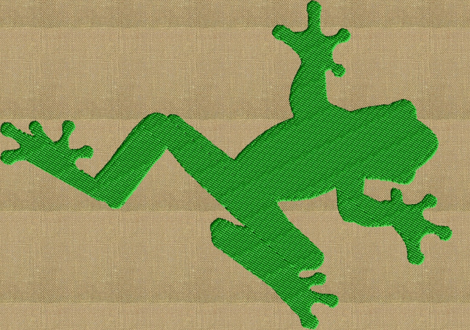 Toad Tree Frog - Embroidery Design Embroidery DESIGN FILE - Instant ...