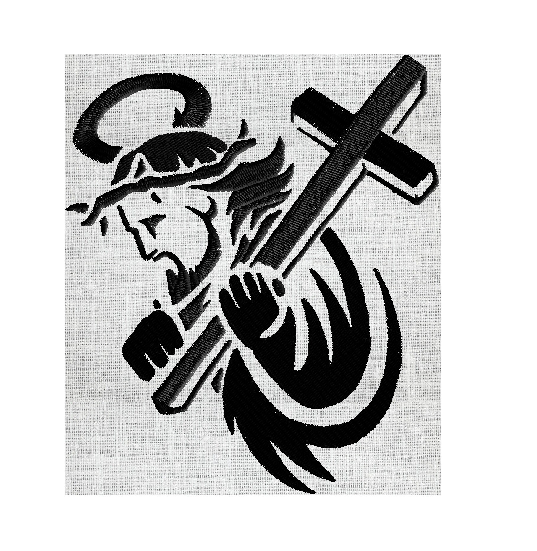 Jesus Carrying Cross Tattoo