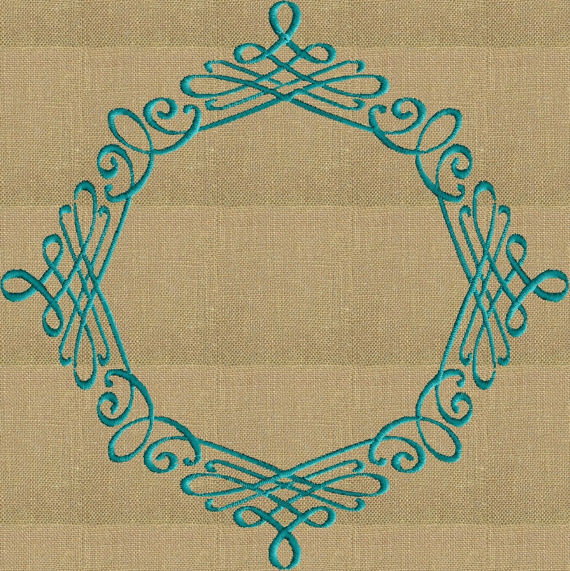 Victoria Grace Font Frame Monogram font Not Included - Etsy