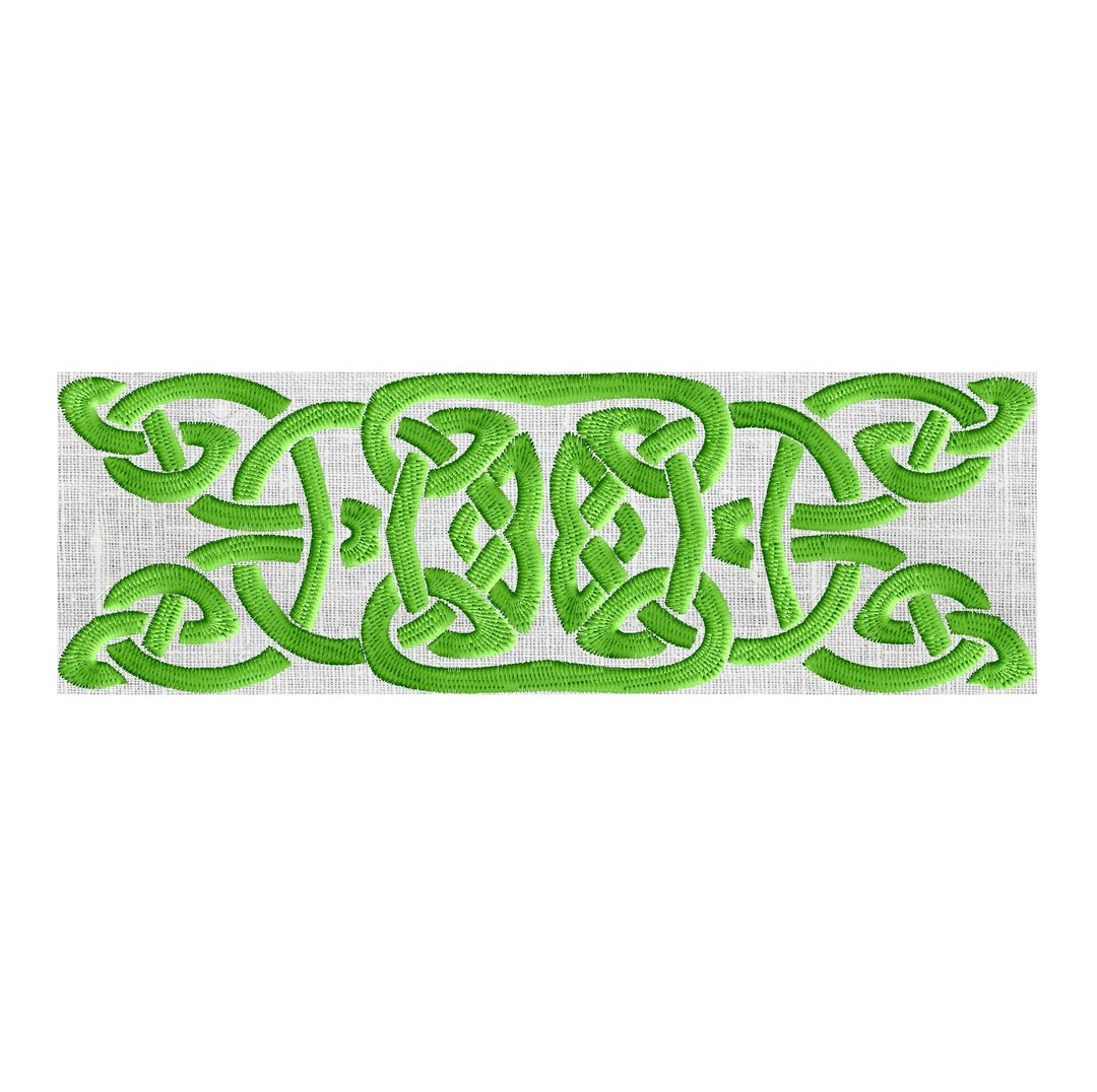 Irish Celtic Border Embroidery Design - EMBROIDERY DESIGN FILE ...