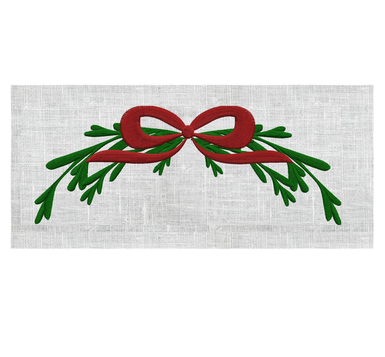 Swag W Bow Font Frame Monogram Design -font Not Included - EMBROIDERY ...