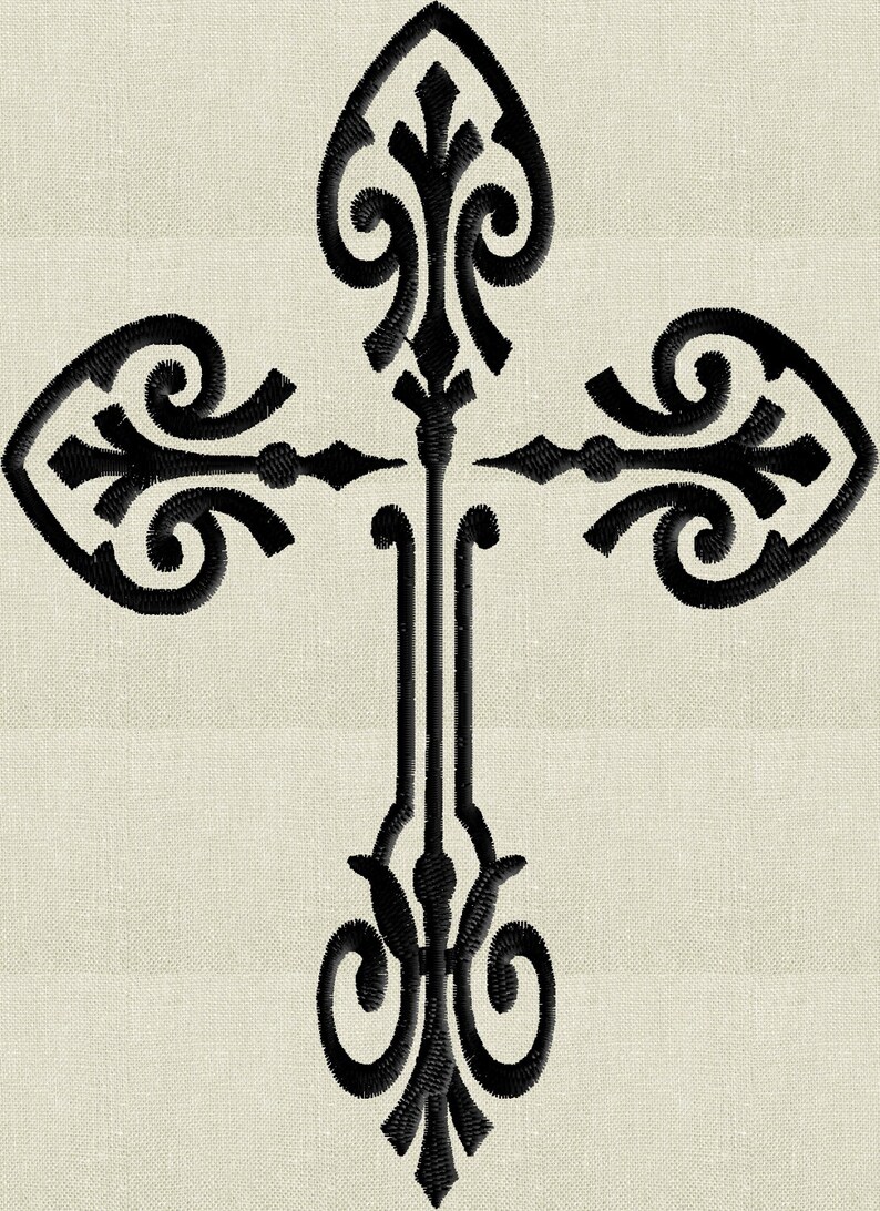 Irish Celtic Cross EMBROIDERY DESIGN FILE Instant Download - Etsy