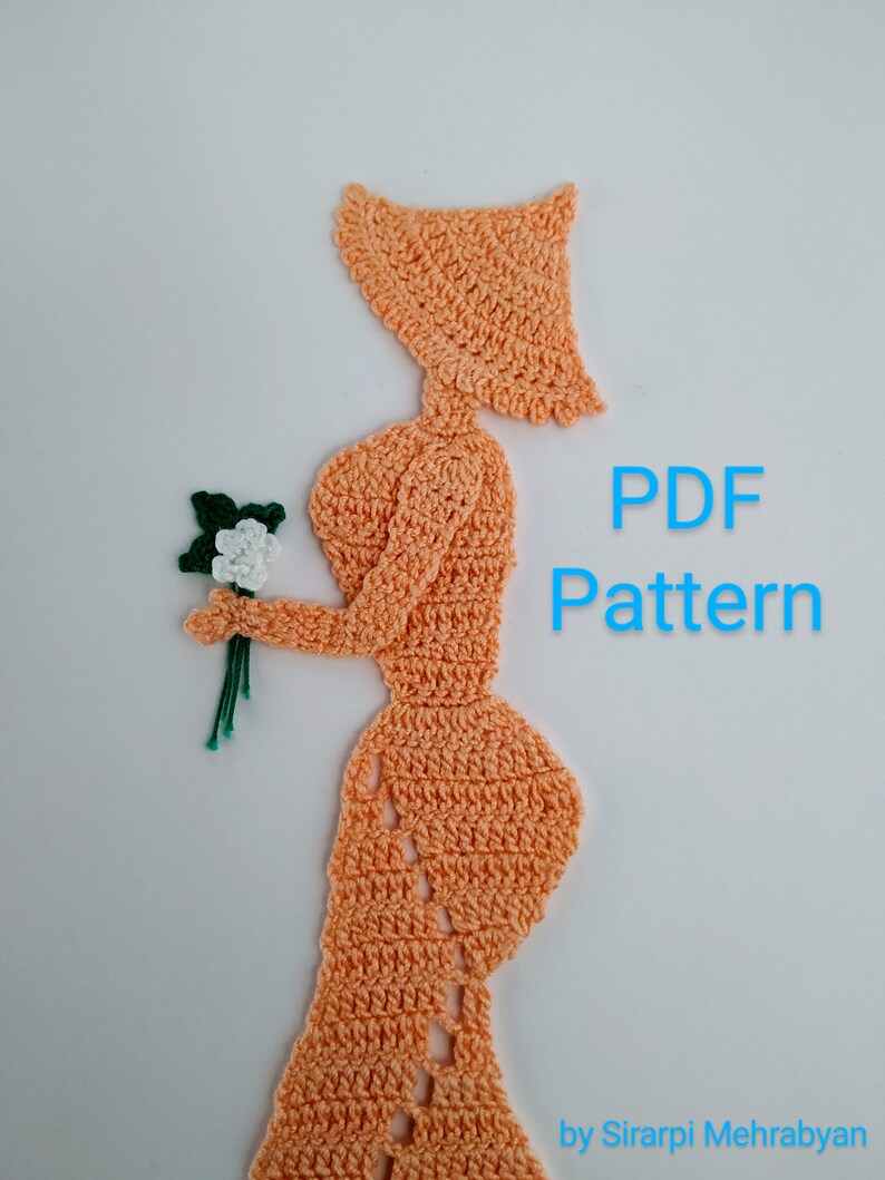 Crochet Pattern PDF Crinoline Lady Crochet Doily Mother's - Etsy