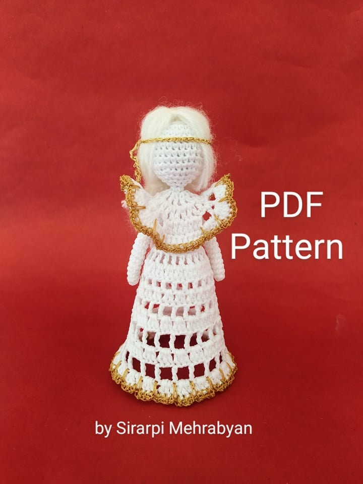 Crochet Nativity Angel Pattern PDF DIY Craft Christmas Gift - Etsy