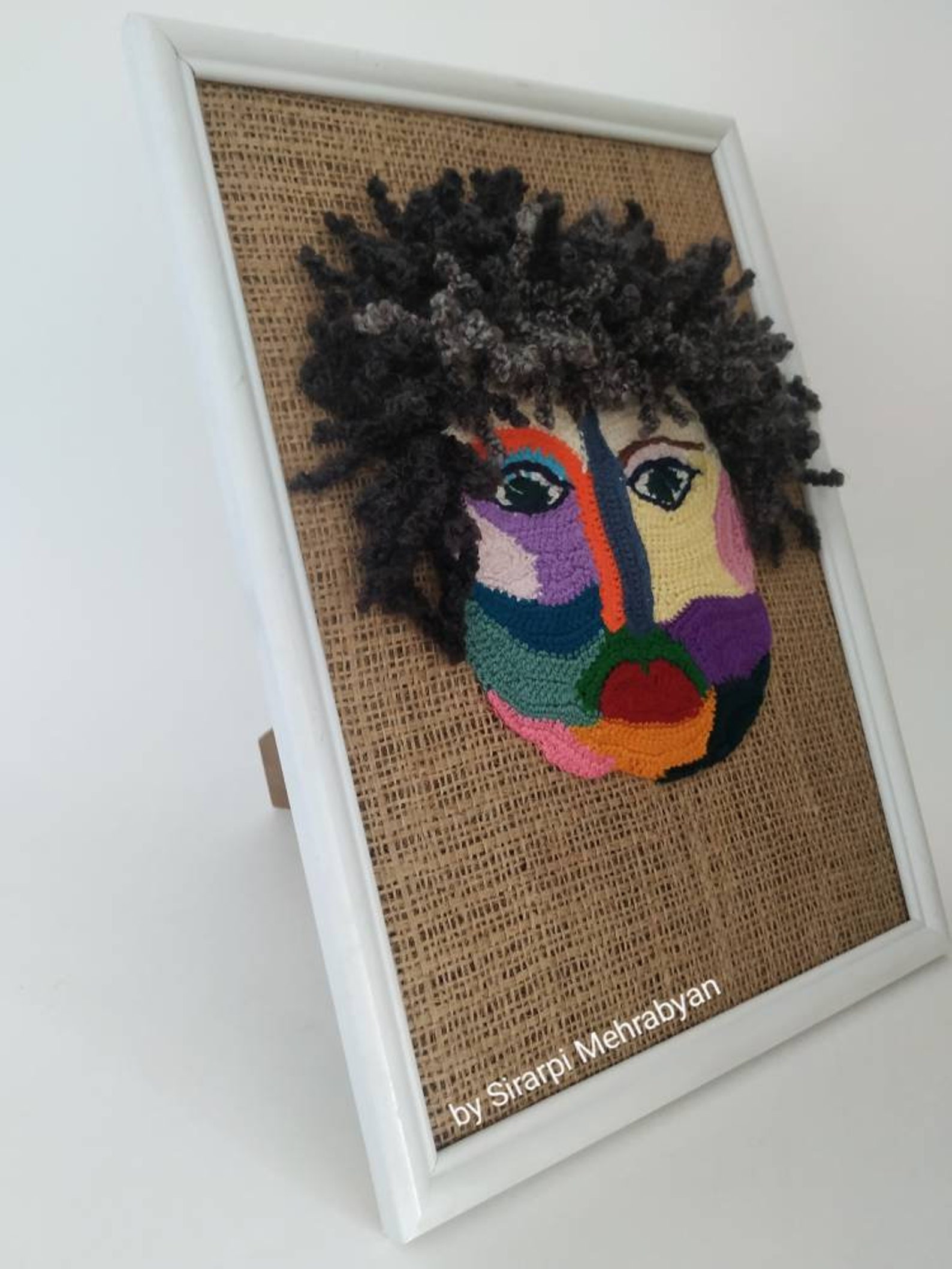 Crochet Wall Art Freeform Crochet Hanging Home Decoration - Etsy