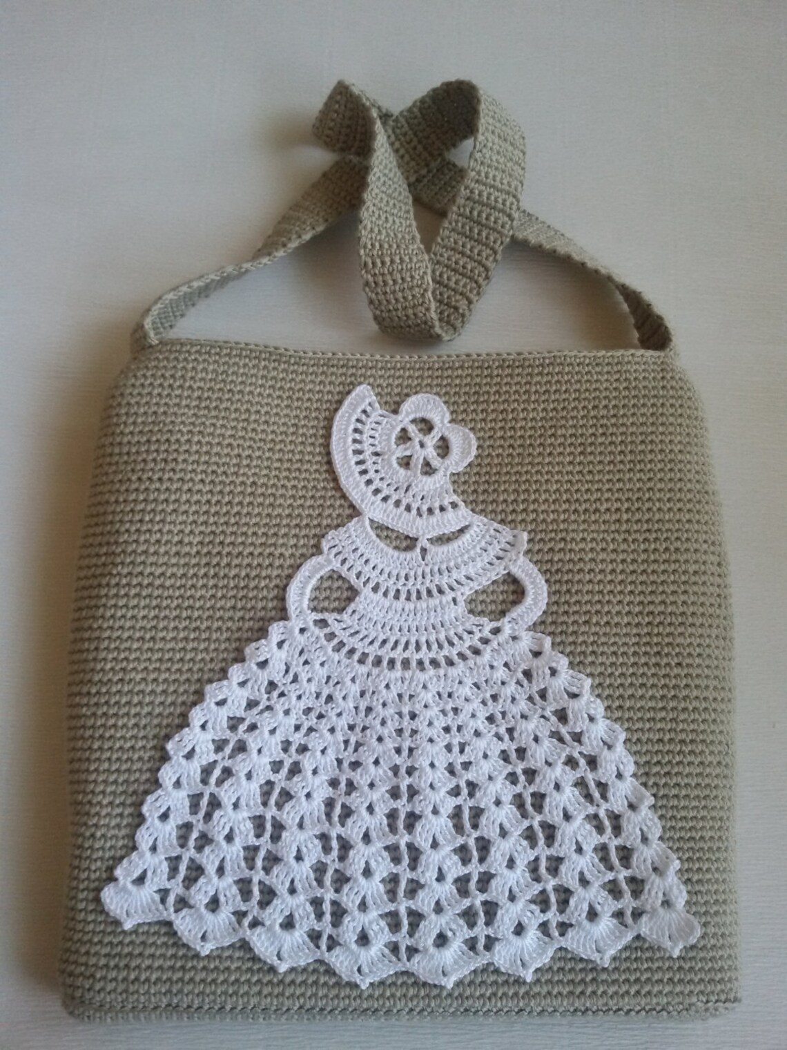 Crinoline Lady Doily Crochet Pattern PDF Lady Applique - Etsy