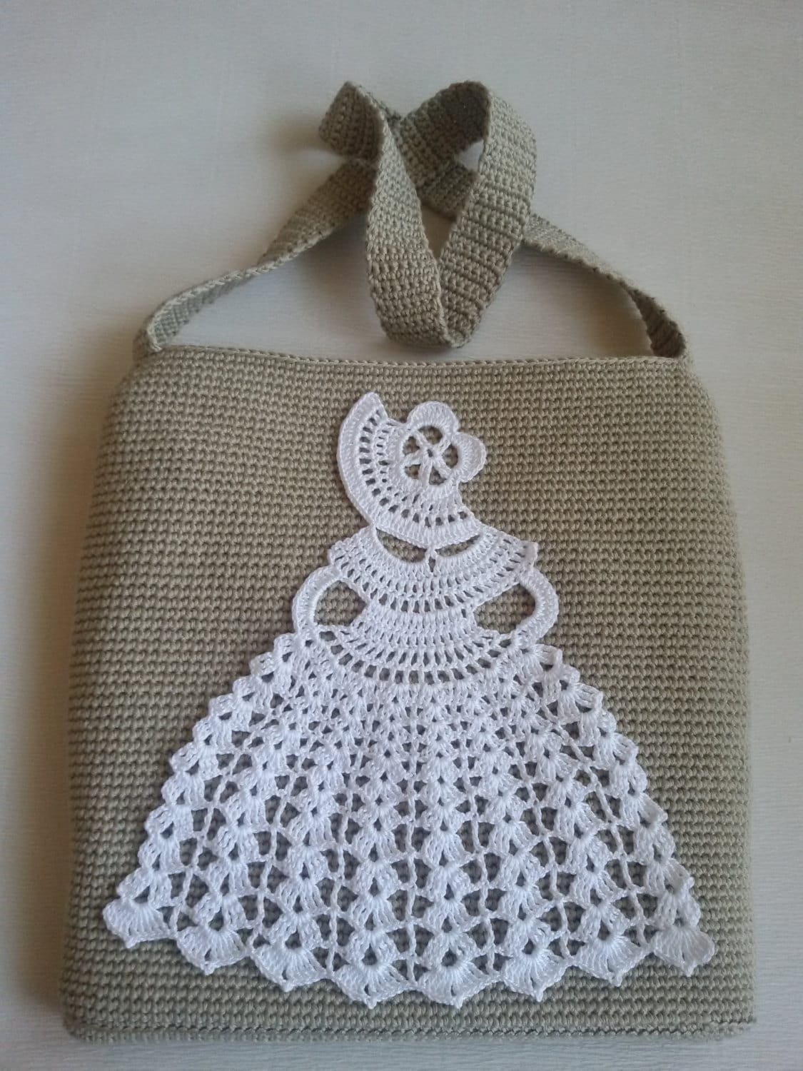 Crinoline Lady Doily Crochet Pattern PDF Lady Applique - Etsy