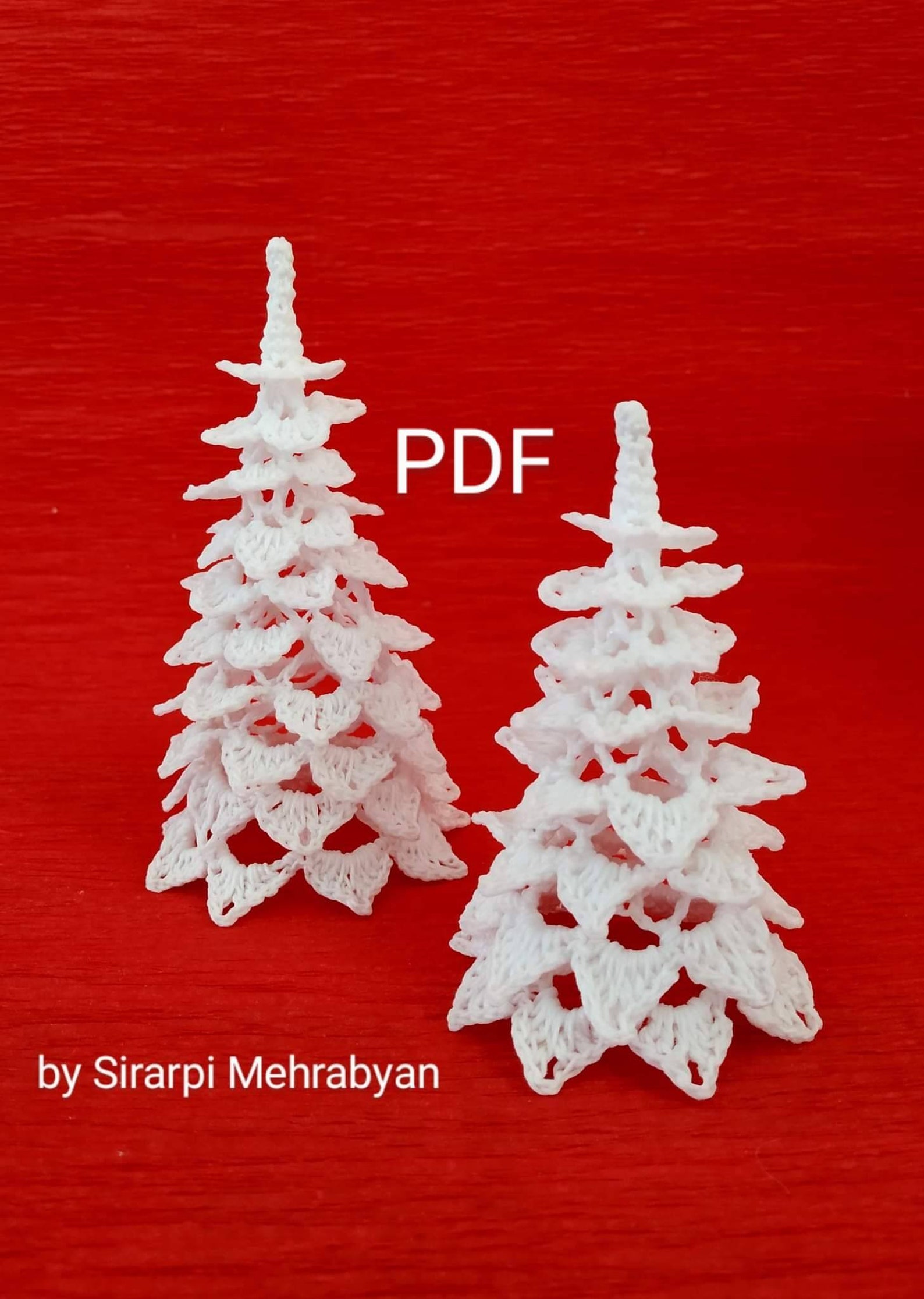 Christmas Tree Pattern PDF Instant Digital Download Crochet - Etsy