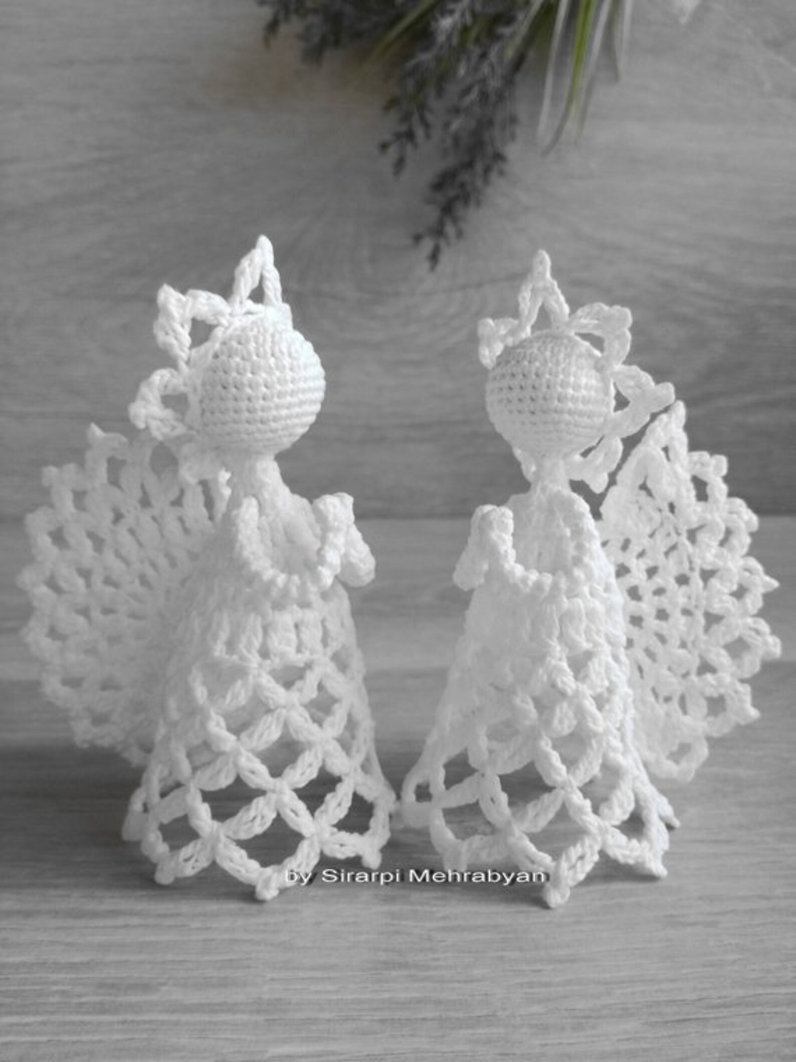 Christmas Angel Pattern PDF Crochet Angel DIY Craft Baptism | Etsy