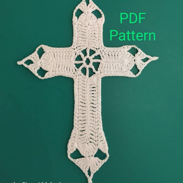 Crochet Cross - Etsy