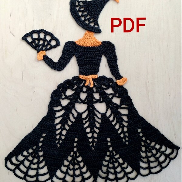 Crinoline Lady Crochet Pattern - Etsy