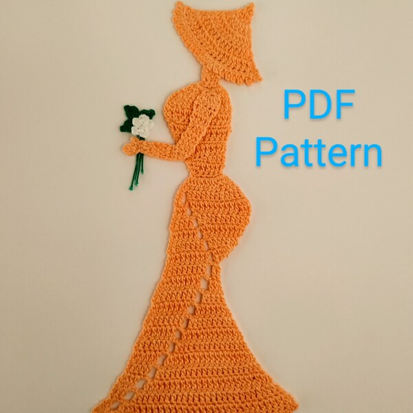 Crinoline Lady Crochet Pattern - Etsy