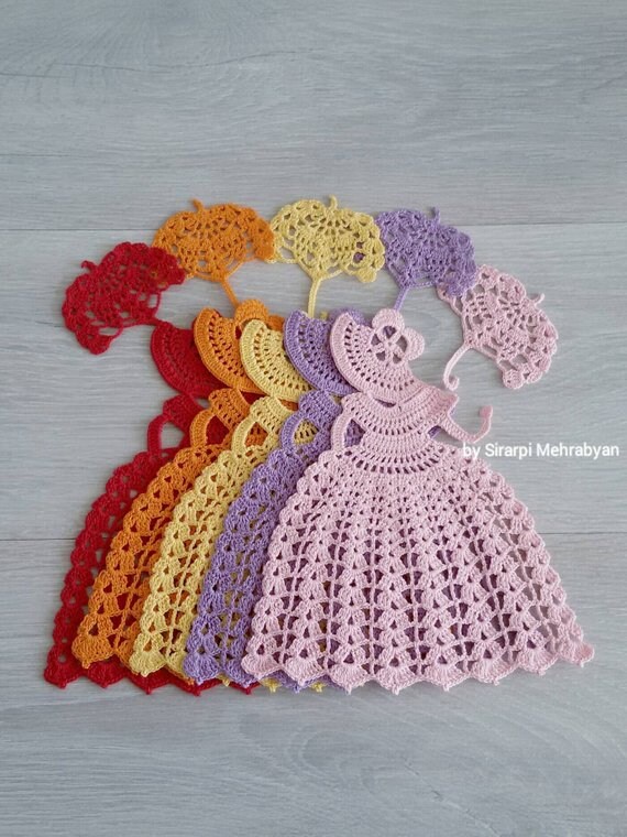 Crochet Doily Pattern PDF Victorian Themed Crinoline Lady - Etsy Canada