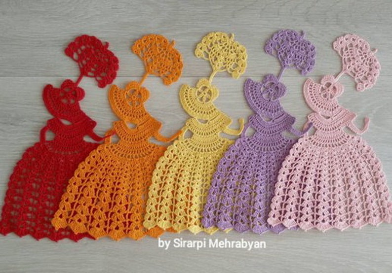 Crochet Doily Pattern PDF Victorian Themed Crinoline Lady - Etsy Canada