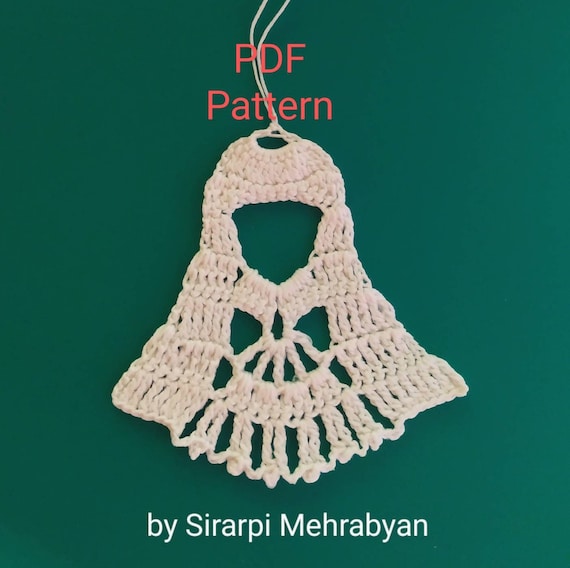 Flat Bell Angel Pattern PDF Crochet Jingle Bells Christmas - Etsy