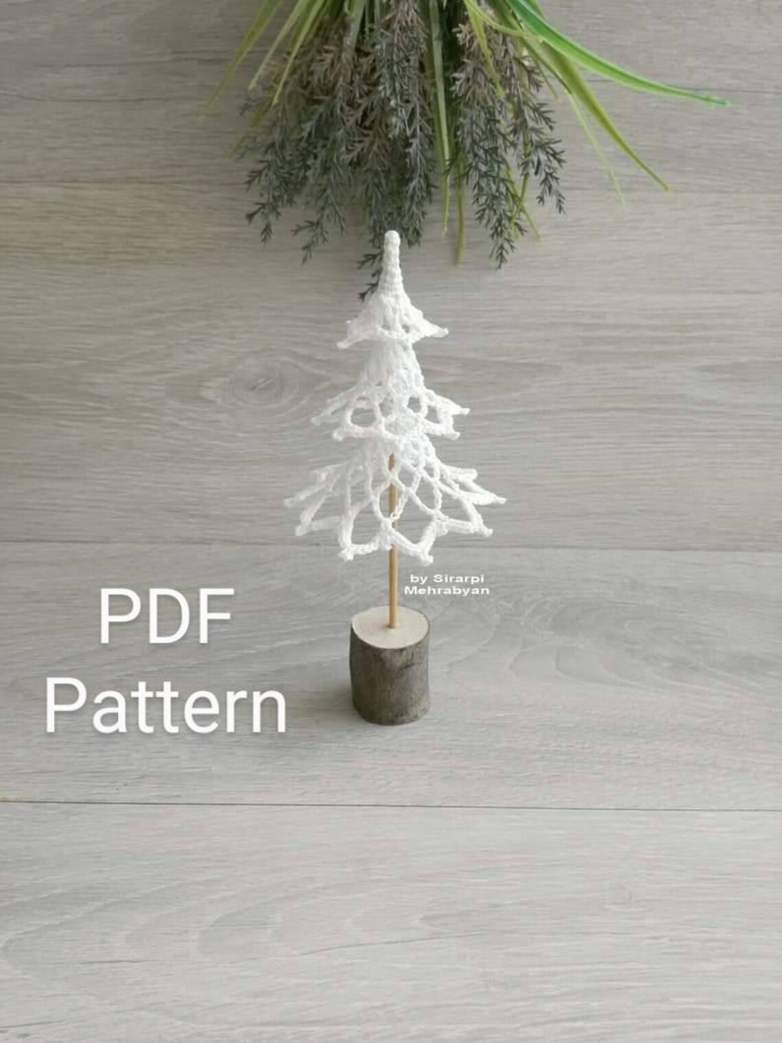 Crochet Christmas Tree Pattern PDF Diy Craft Instant Digital - Etsy